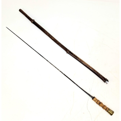 A Rare Antique Excellent Condition Victorian Era French Bamboo and ...