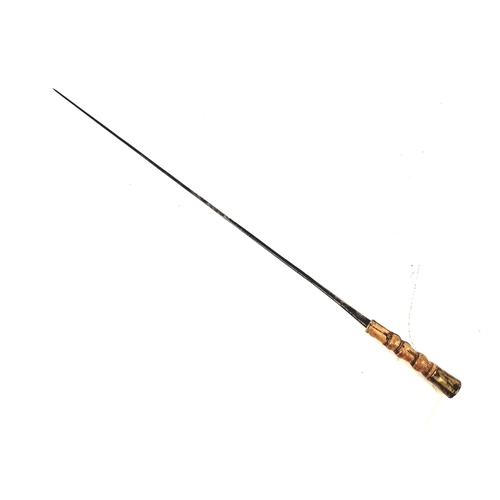 A Rare Antique Excellent Condition Victorian Era French Bamboo and ...
