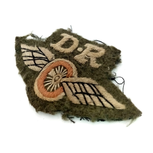 WW1 British Dispatch Riders Sleeve Badge.