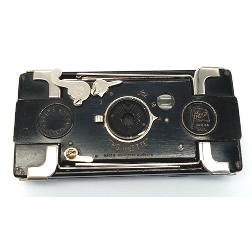 WW1 Era Mini Folding Camera. This once belonged to Cpl Sam Bicketon of ...