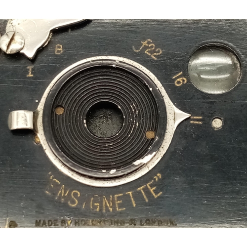 WW1 Era Mini Folding Camera. This once belonged to Cpl Sam Bicketon of ...