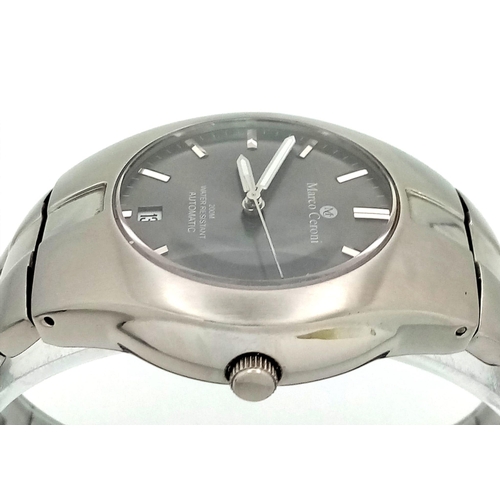 Men’s Stainless Steel Automatic Divers Watch by Marco Ceroni. Skeleton ...