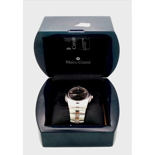 Men’s Stainless Steel Automatic Divers Watch by Marco Ceroni. Skeleton ...