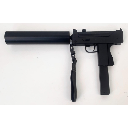 A Replica Ingram Model 10 Sub Machine Gun with Silencer. 43cm total ...