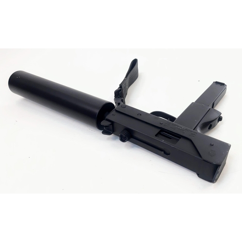 A Replica Ingram Model 10 Sub Machine Gun with Silencer. 43cm total ...