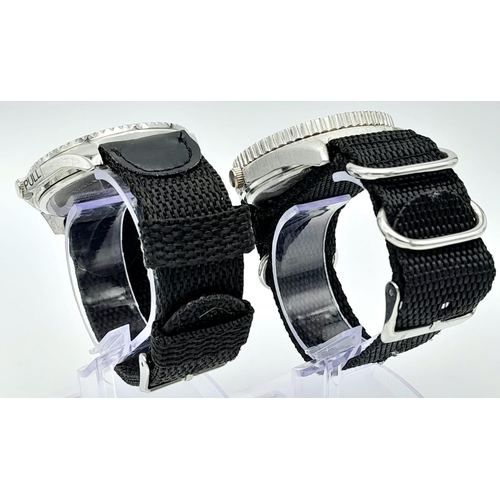 Two Unworn Military Homage Divers Watches Comprising a 1980’s Design ...