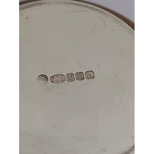 Beautiful SCOTTISH SILVER and BEECH QUAICH. Full Edinburgh hallmark for ...