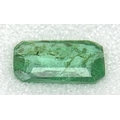 A 0.36ct Zambian Emerald - AIG Milan Certified in a sealed container.