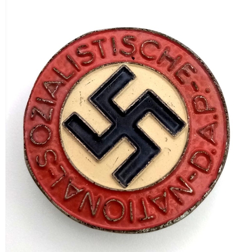 WW2 German Ersatz (Economy Issue) NSDAP Button Hole Pin.