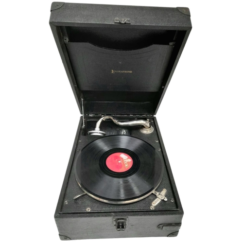 1930’s British Gramophone Made by Linguaphone. Used by an RAF Squadron ...