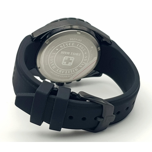 An Unworn Swiss Military Hanowa Watch in Box, with Tag Papers. 48mm ...