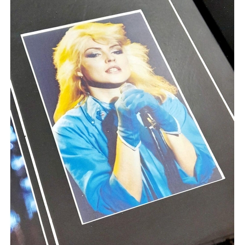 A Debbie Harry Signed Artwork. Three pictures of the iconic signer in ...