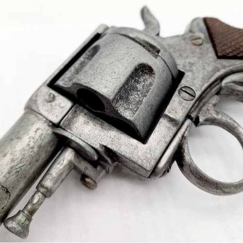 A Replica ‘British Bulldog’ Metal Inert Revolver. Working Single Action ...