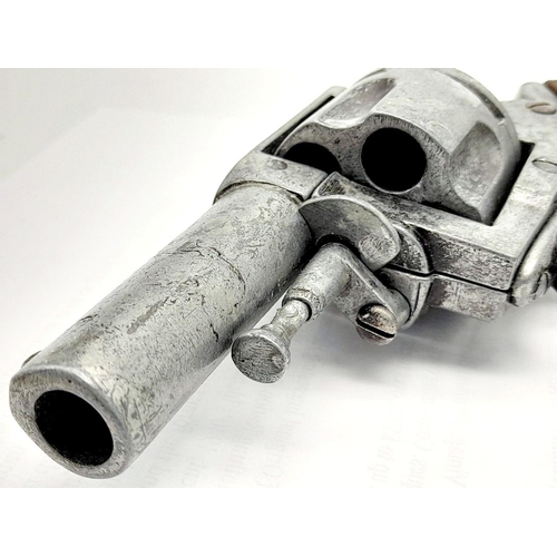 A Replica ‘British Bulldog’ Metal Inert Revolver. Working Single Action ...