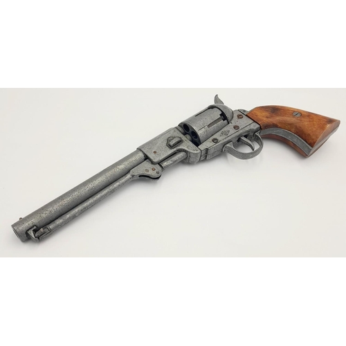 A Replica Model 1860 Samuel Colt Metal Inert Revolver. Working Single ...