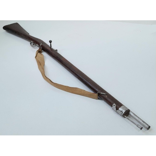 A WW2 Drill/Practice Rifle. 108cm Length. From a WW2 Collector Deceased ...