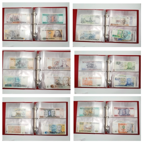 A Collection of World Bank Notes - Some Rare. Please see photos for ...