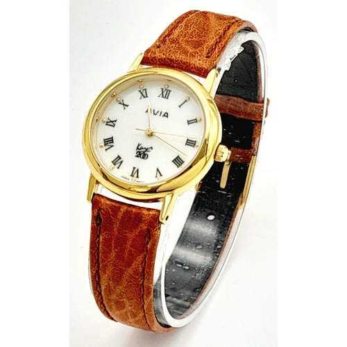 An Ladies Avia Quartz Watch Model Kays 200. Replacement Battery Fitted ...
