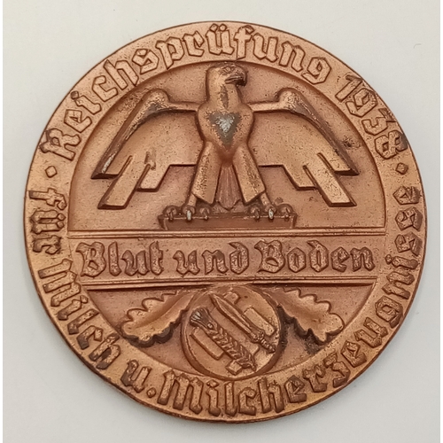 A 3rd Reich “Blood and Soil” Medal issued by the "Reichsnahrstand ...