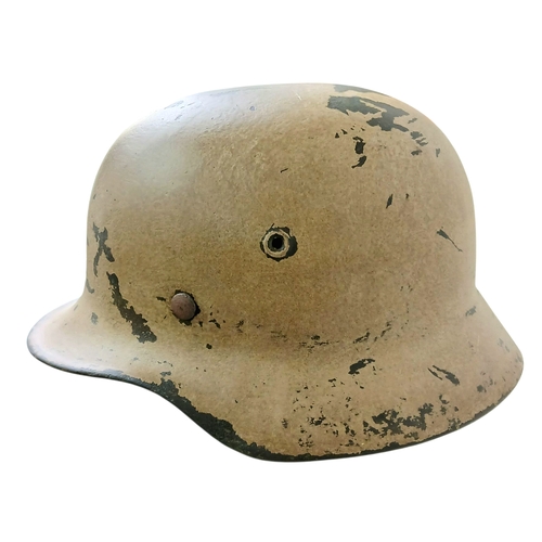 WW2 German Africa Corps M40 Helmet with liner.