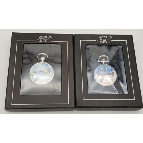 Two Manual Wind Aces of the Air Pocket Watches Comprising: 1 ...