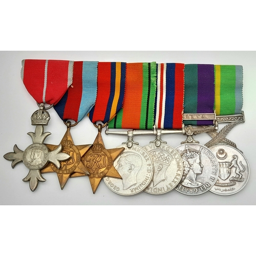 A modern group of seven medals to a Regular officer of the Royal Corps ...