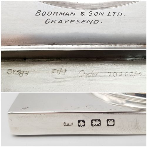 A Vintage Sterling Silver Large Trophy Cup. Presented to the Tea Trade ...