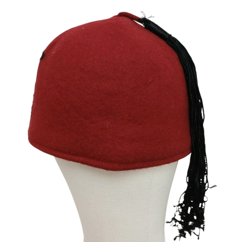 WW2 German Waffen SS Division Handschar Fez that was worn by enlisted ...