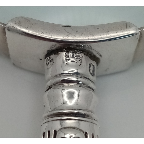 An Antique Magnifying Glass with Silver Handle. Sheffield hallmarks ...