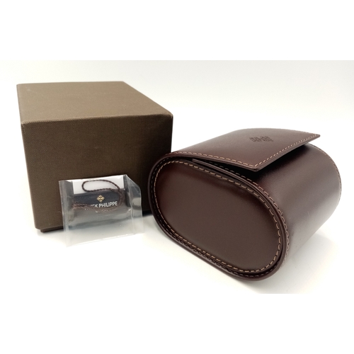 A PATEK PHILIPPE LEATHER CARRY CASE FOR YOUR PRESTIGE WATCH . NEW AND ...