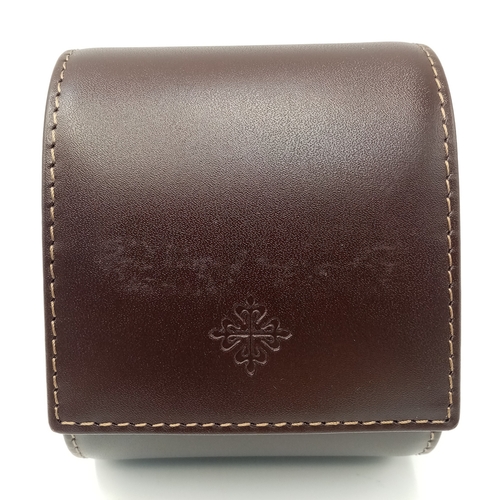 A PATEK PHILIPPE LEATHER CARRY CASE FOR YOUR PRESTIGE WATCH . NEW AND ...