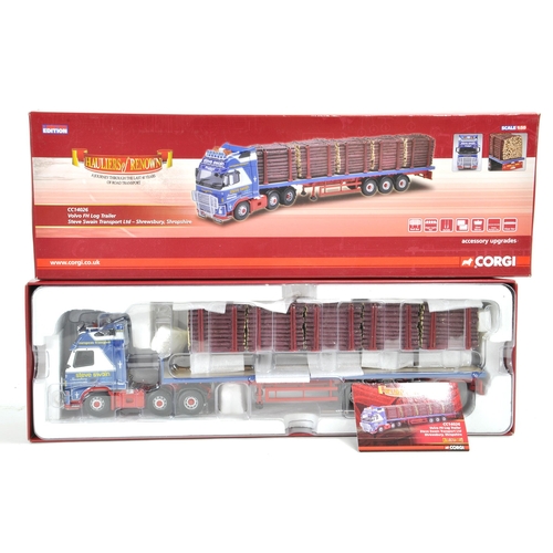 Corgi Diecast Model Truck issue comprising No. CC14026 Volvo Log ...