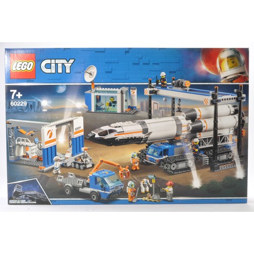 Sealed Lego Set Comprising Of Lego City No. 60229 'Rocket Assembly ...