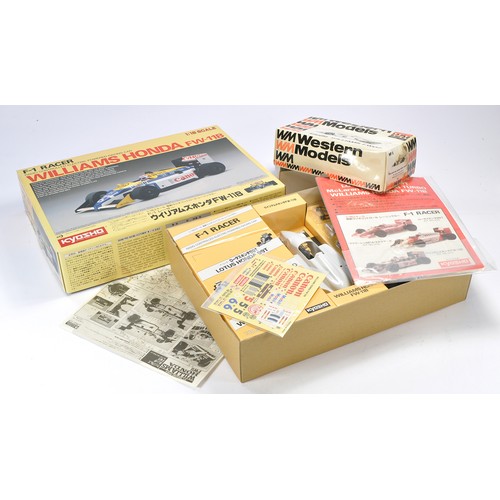 Western Models 1/24 white metal kit comprising Saudia Williams Formula ...