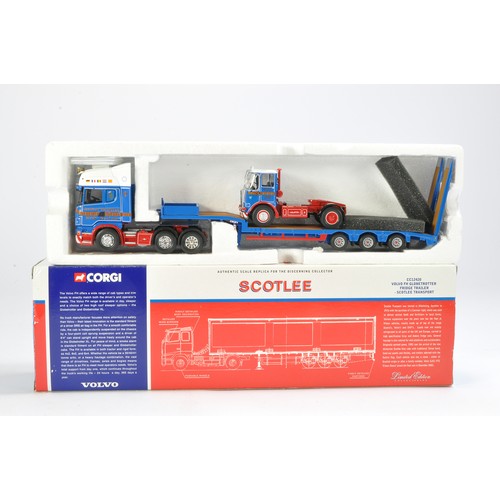 Corgi Code 3 Model Truck issue comprising Scania Low Loader in the ...