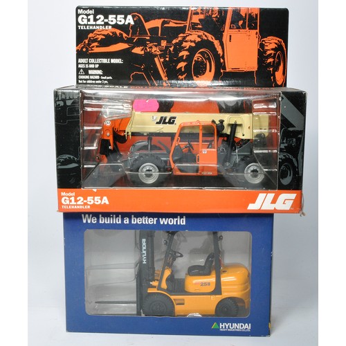 Duo of construction themed issues including JLG G12-55A Telehandler ...
