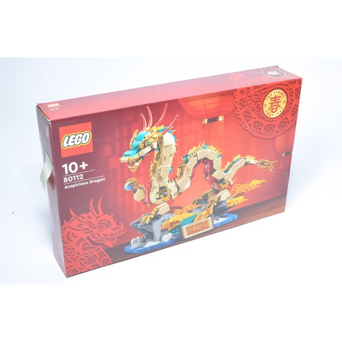 Lego Set comprising 80112 Auspicious Dragon, set has been used but ...