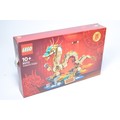 Lego Set comprising 80112 Auspicious Dragon, set has been used but ...