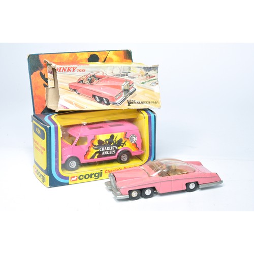Dinky No. 100 Lady Penelope's Fab 1. Playworn example still displays ...