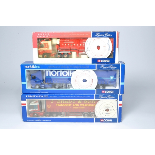 Corgi (boxed) 1/50 diecast model truck issues comprising sets in the ...