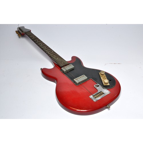 A vintage 1960's Hofner six-string electric Guitar. In need of restoration.