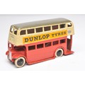 Dinky No. 29c pre-war Double deck bus. Red and cream. Displays ...