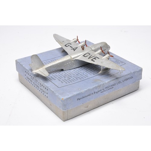 Dinky aircraft no. 60r Empire Flying Boat. Displays generally fair to ...