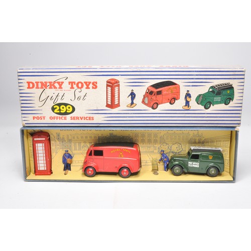 Dinky No. 299 Post Office Services Gift Set. Contents, as shown ...