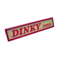 Dinky original metal Desk sign. A few marks of wear.