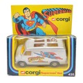 Corgi No. 435 Superman's Van. Excellent, in excellent box, inc header.