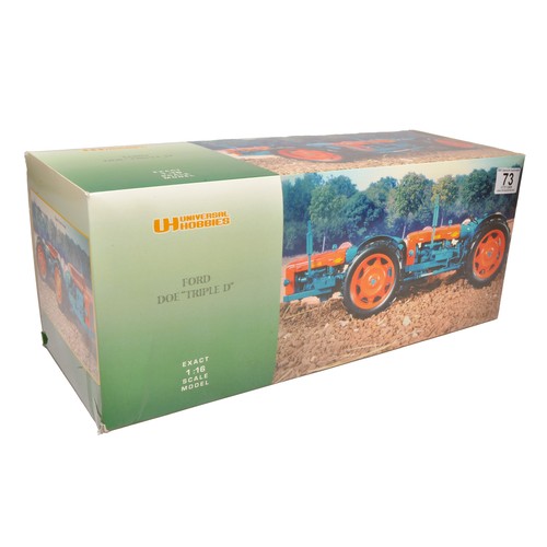 Universal Hobbies 1/16 farm model issue comprising Ford "Triple D ...
