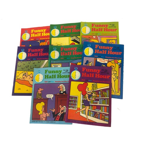 Adult vintage glamour book / magazine(s) comprising Funny Half Hour ...