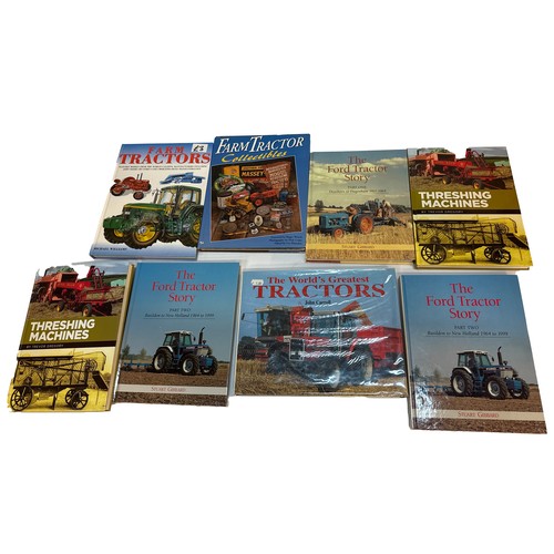 A group of 8 titles focusing on farm tractors and historic agricultural ...