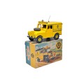 Benbros large scale AA Land Rover (All Yellow) with figures. Displays ...